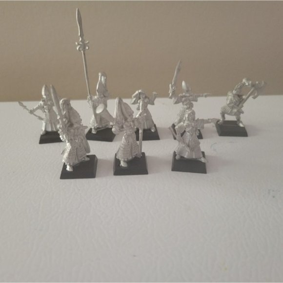 Games World | Toys | Warhammer High Elves Metal Minifigures Set Of 8 ...